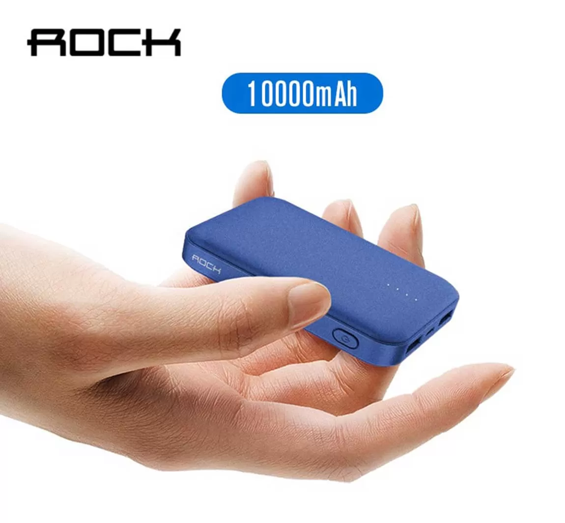 Rock 10000mAh Mini Power Bank Buy in Bangladesh - Power Bank