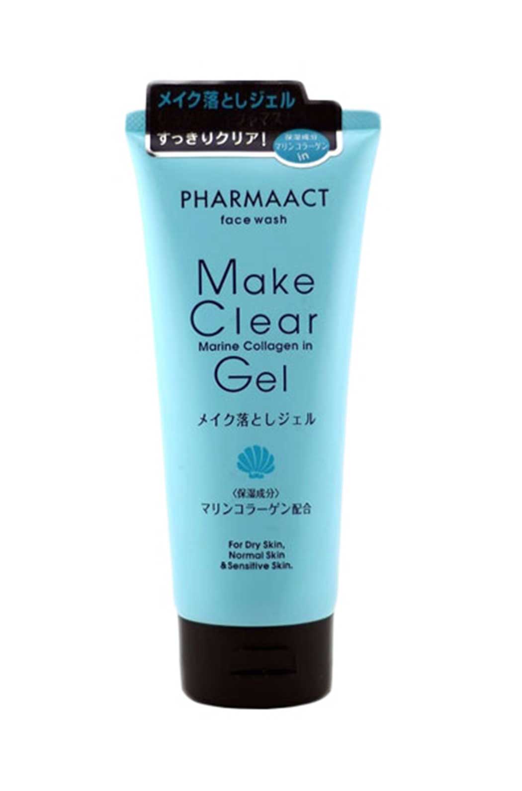 Kumano Cosmetics Pharmaact Make Clear Gel Face Wash 200gm Buy in ...