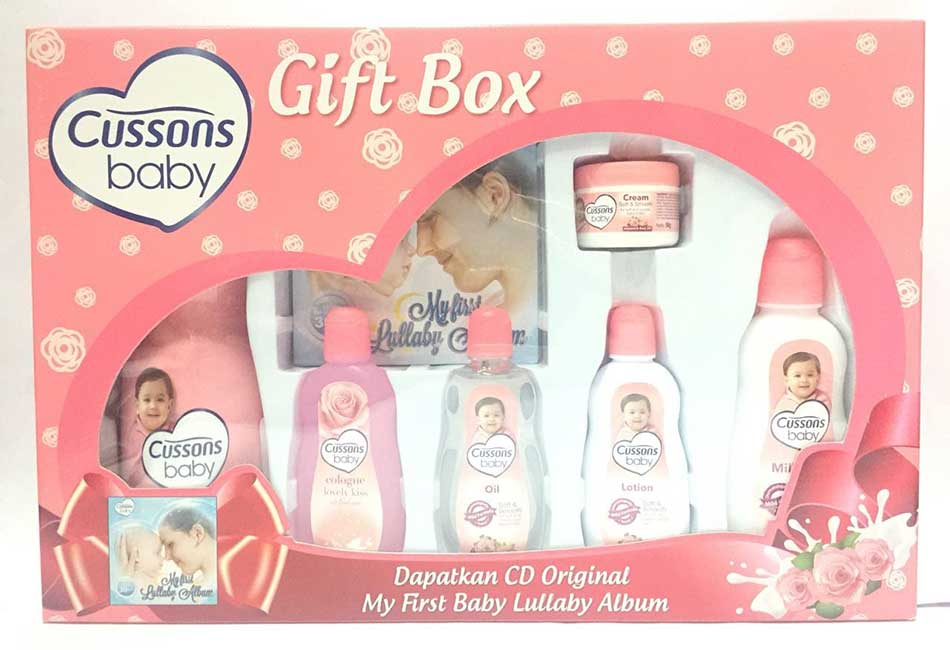 Cussons Gift Box for Baby 7 Pieces - Baby Gift Sets & Combo