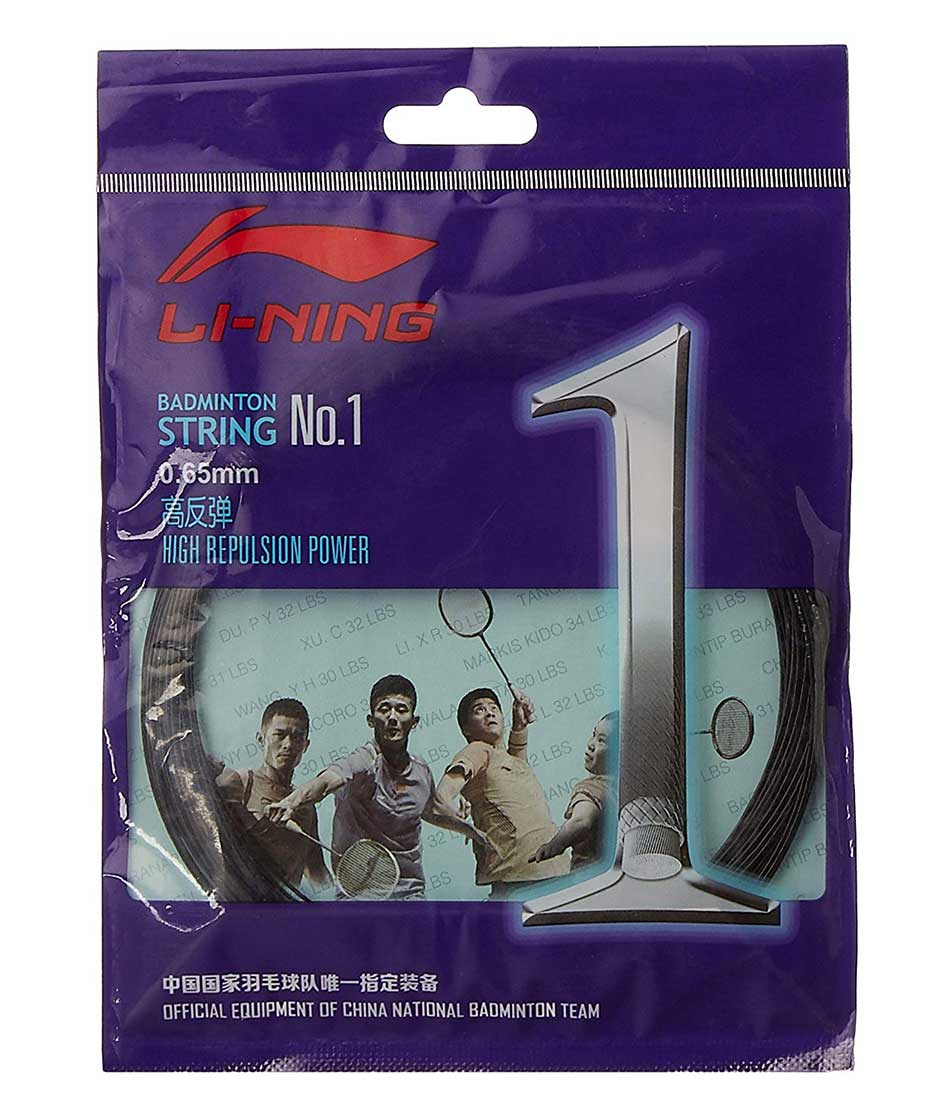 Li Ning No.1 Badminton String High Repulsion Power - Sports & Fitness