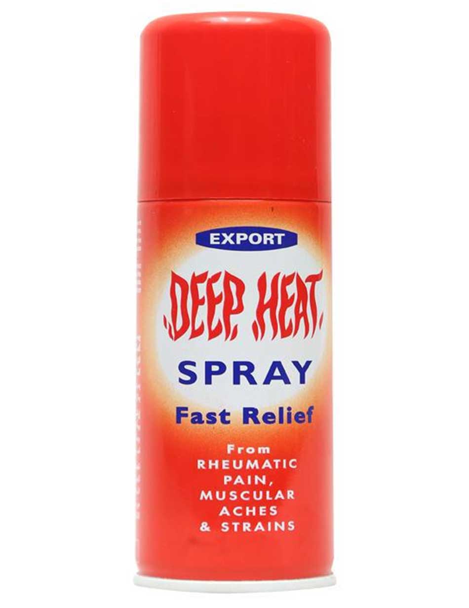 Deep Heat Pain Relief Spray Red