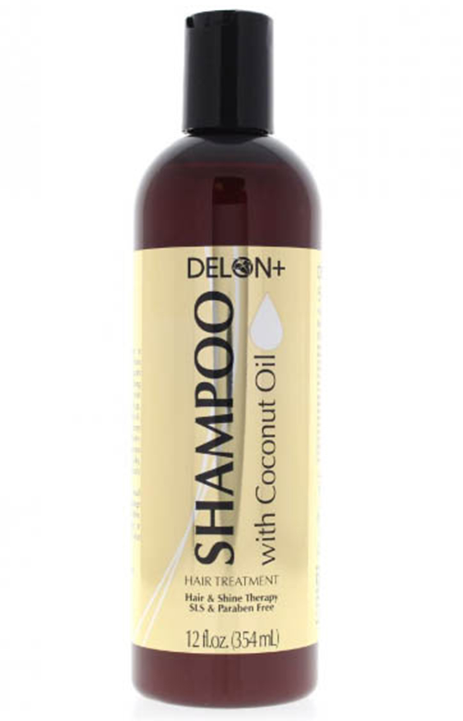 Delon Coconut Oil Shampoo 354ml - Shampoos & Conditioners