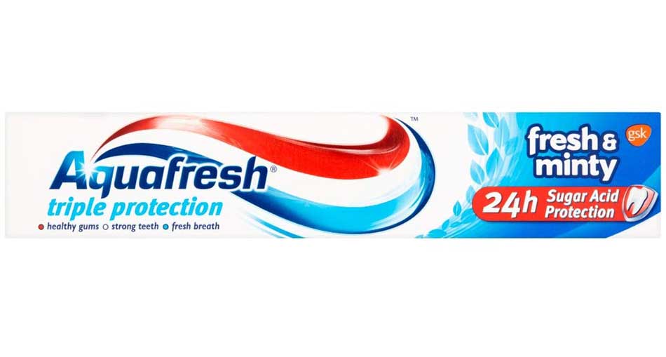 Aquafresh Triple Protection Fresh & Minty Toothpaste 75ml - Toothpastes
