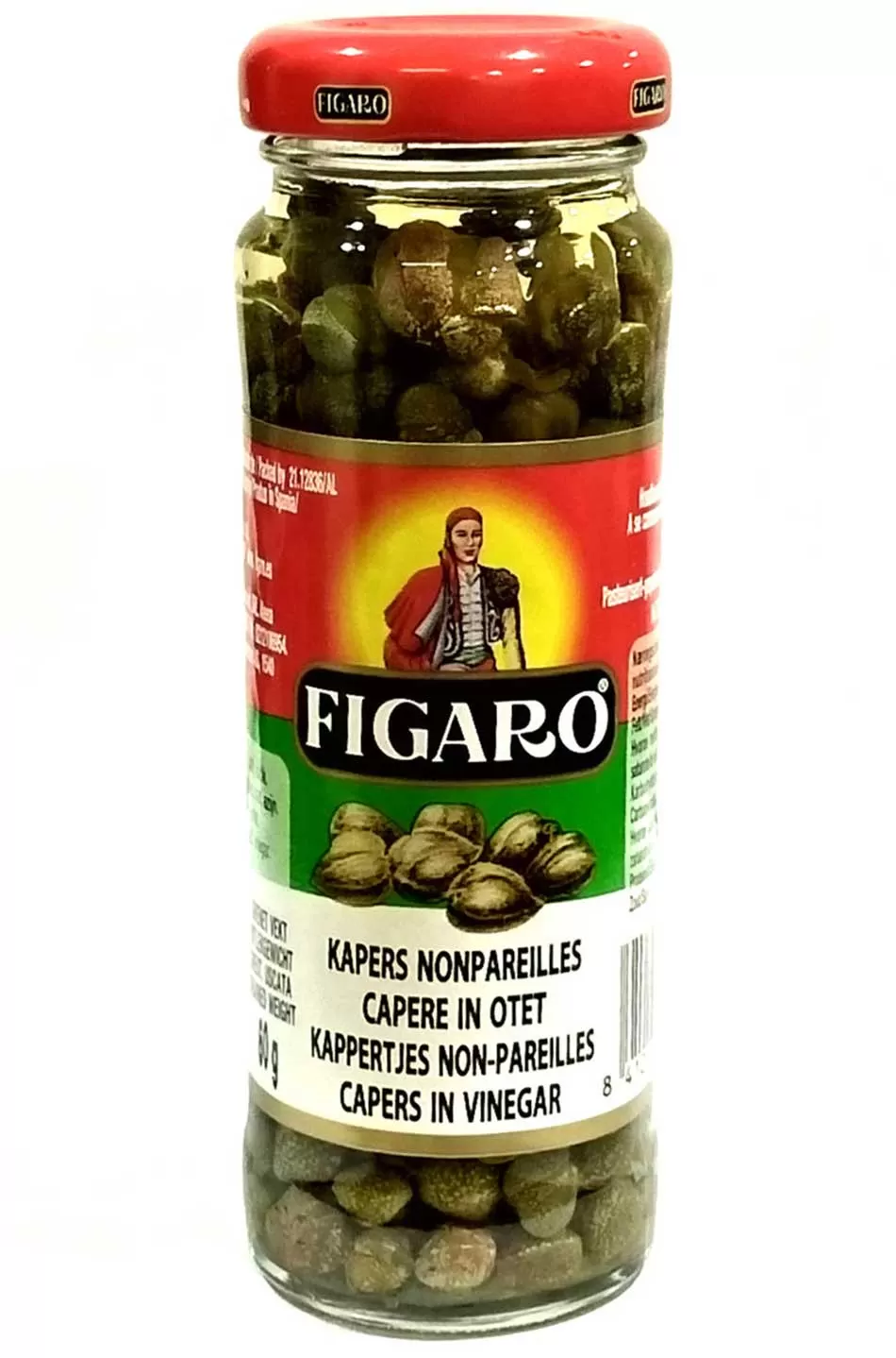 Figaro Capers Nonpareilles Vinegar 100g - Dry Fruits, Nuts & Seeds