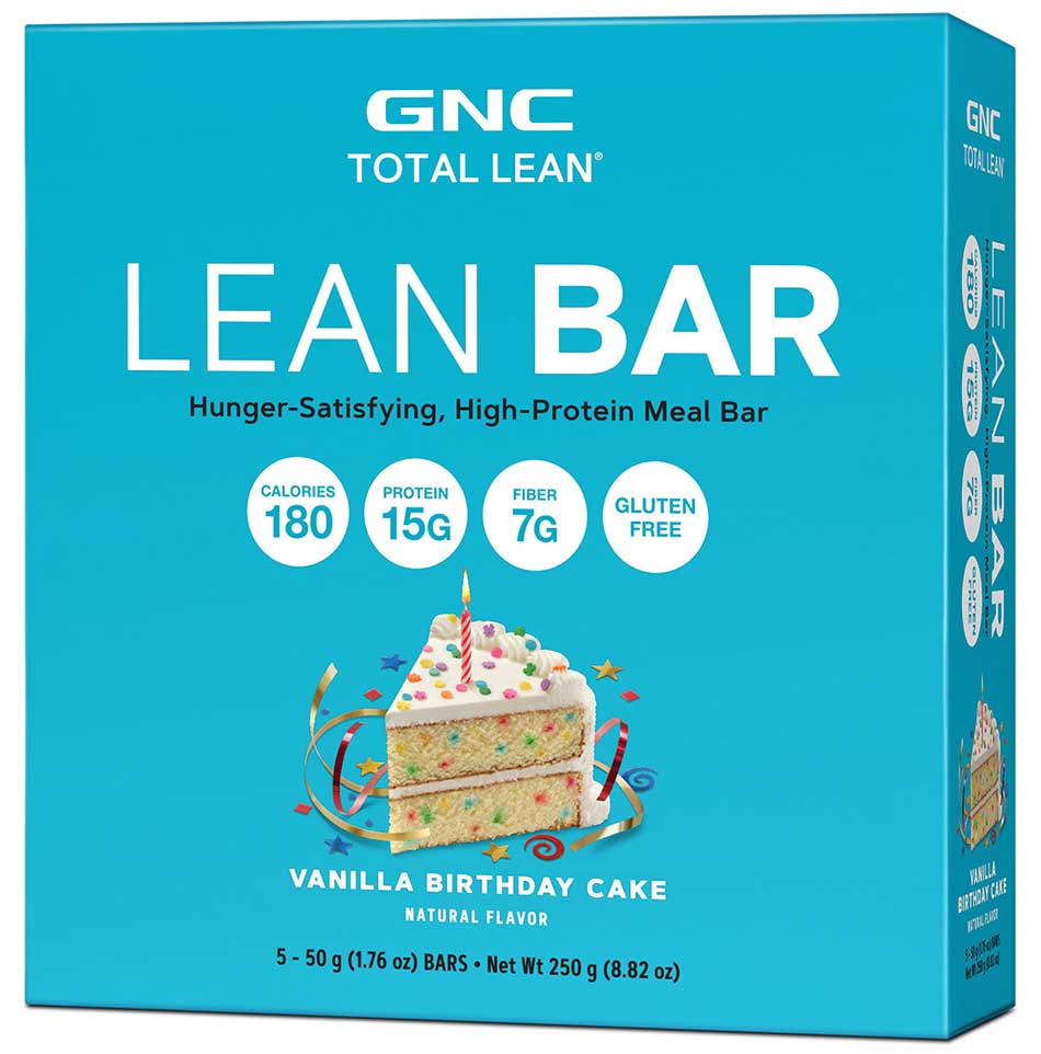 GNC Total Lean Bar 250gm - Protein Supplements