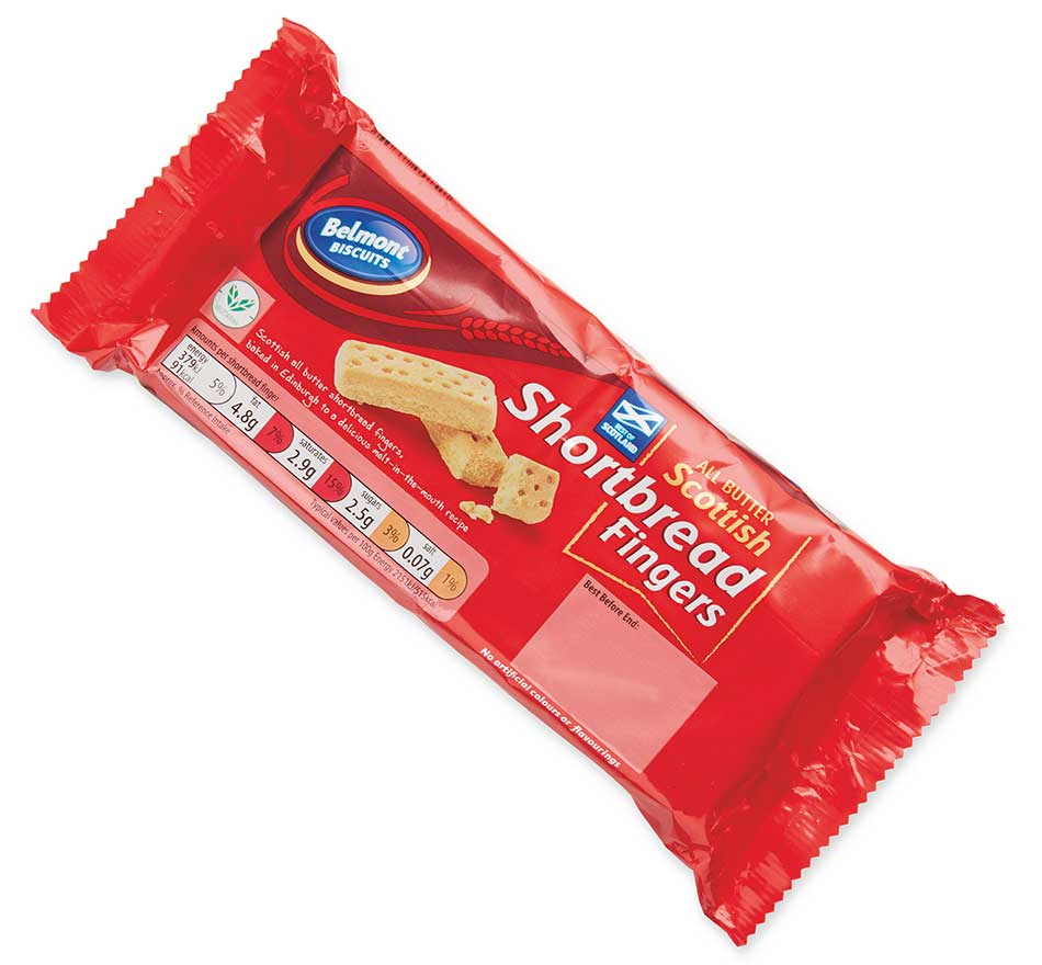 Belmont All Butter Shortbread Fingers Biscuits 210g - Biscuits & Cookies