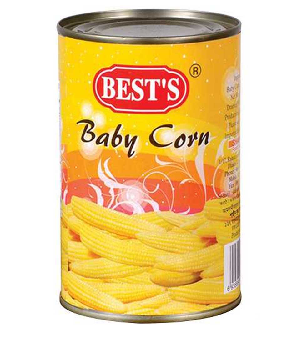 Best's Baby Corn Can 425g - Canned Food