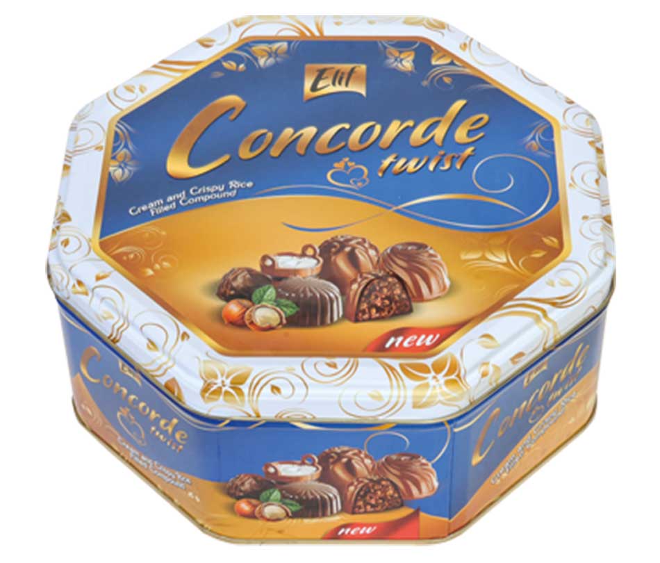 Elif Concorde Twist Chocolate 500g - Candy & Chocolate Gifts