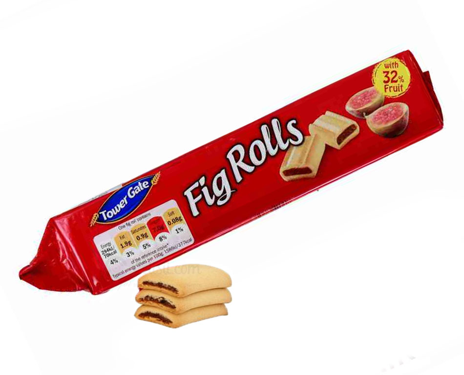 Tower Gate Fig Rolls Biscuits 200g - Biscuits & Cookies