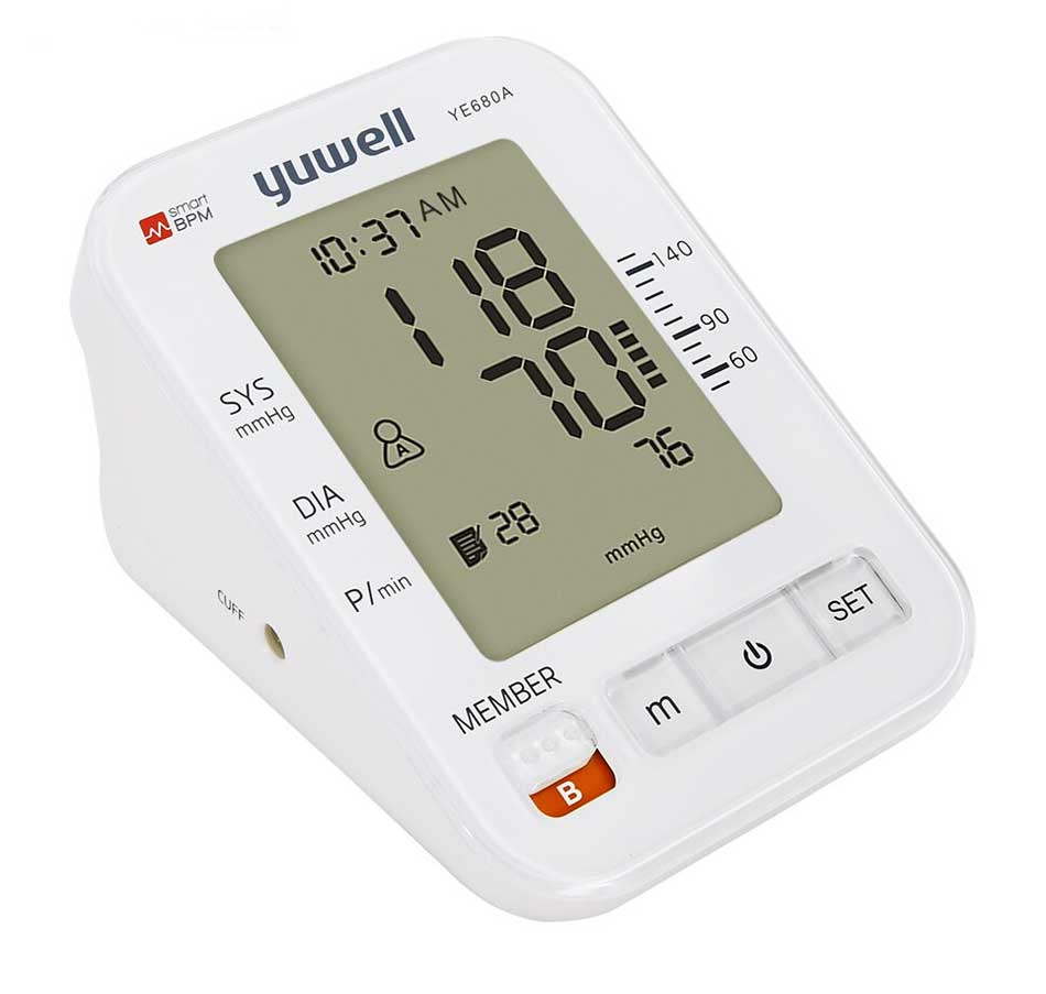 Yuwell YE680A Automatic Blood Pressure Monitor - Blood Pressure Monitoring