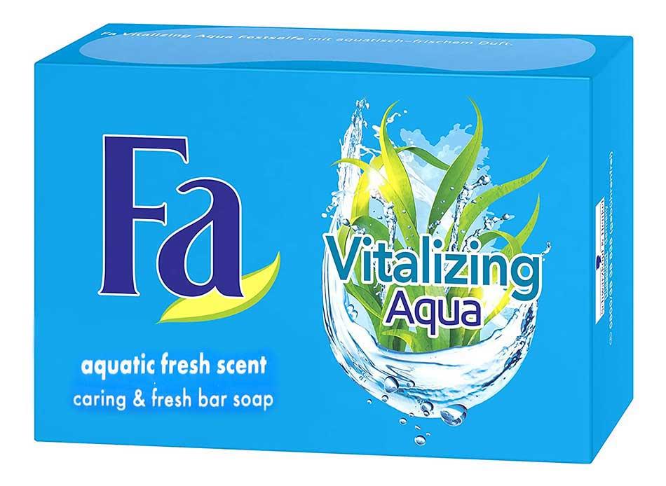 Fa Vitalizing Aqua Caring & Fresh Bar Soap 175g -Soaps