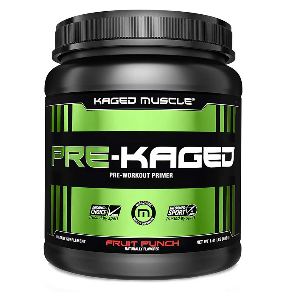 Kaged Muscle Pre Workout Primer Fruit Punch 621g