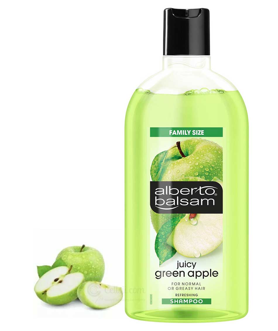 Alberto Balsam Juicy Green Apple Shampoo 750ml -Shampoos & Conditioners
