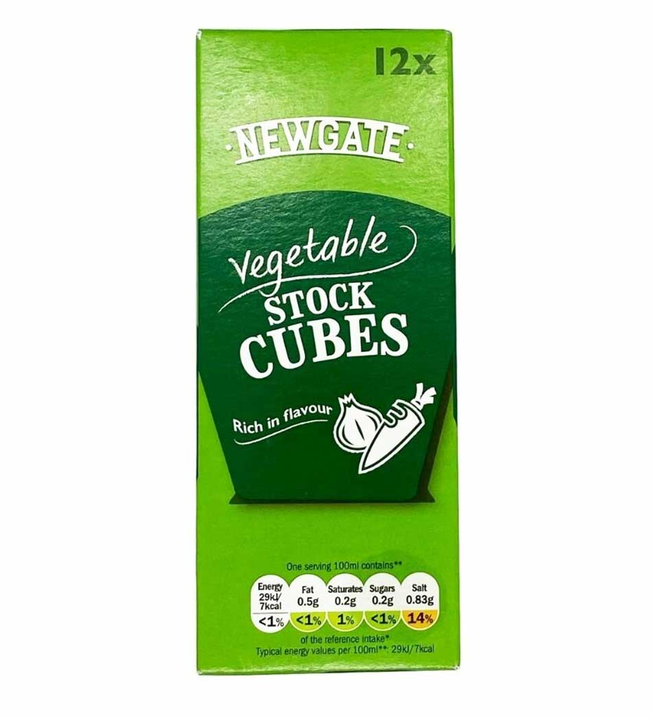 Newgate Vegetable Stock Cubes 12Pcs