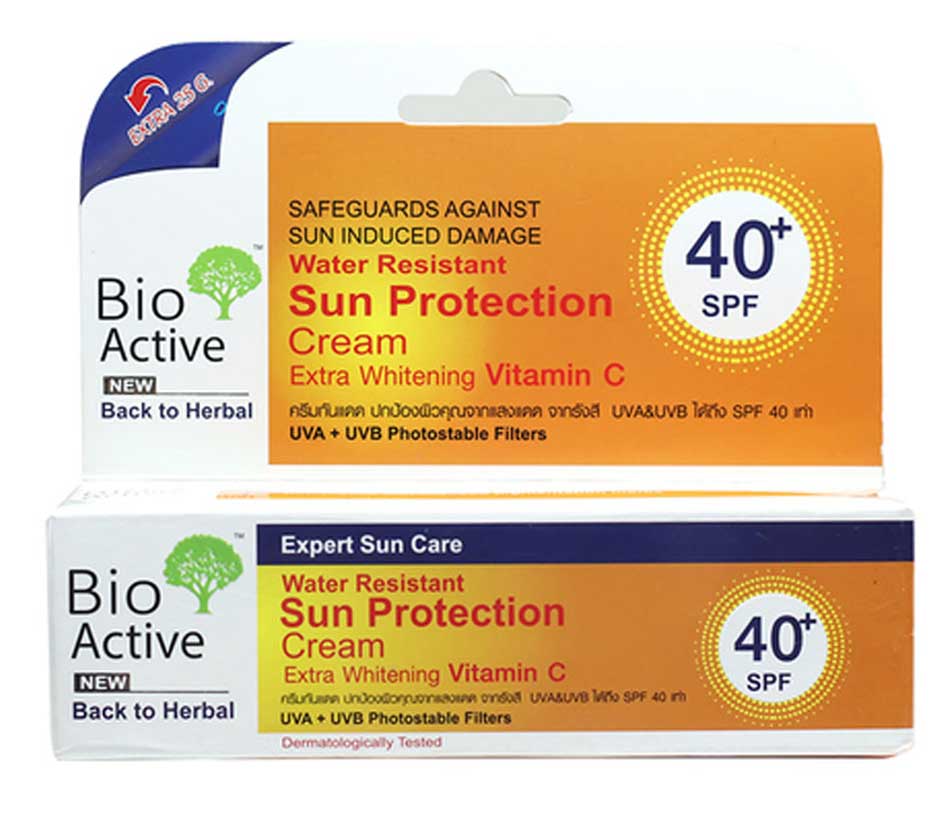 Bio Active Water Resistant Sun Protection Cream 50g- Sunscreen