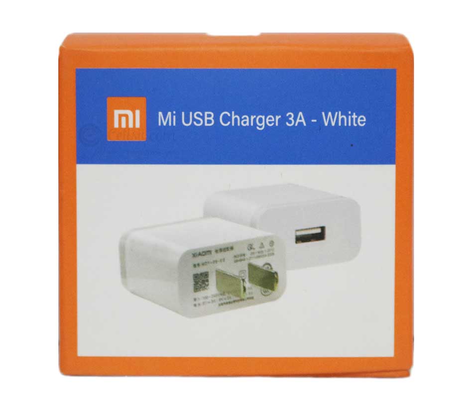 Xiaomi MI 3A Fast Charger Adapter- Power Adapters & Strips