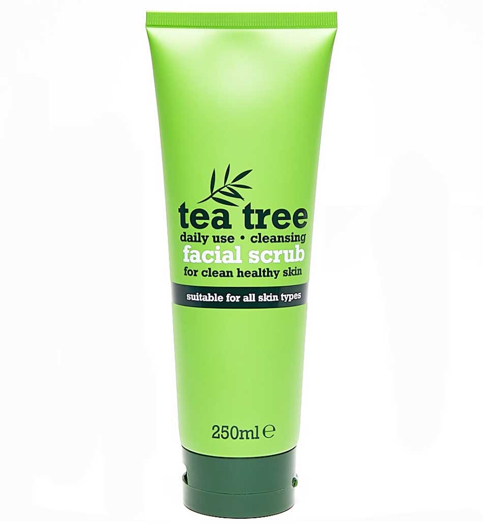 Tea Tree Daily Use Cleansing Facial Scrub 250ml- Face & Body Scrubs