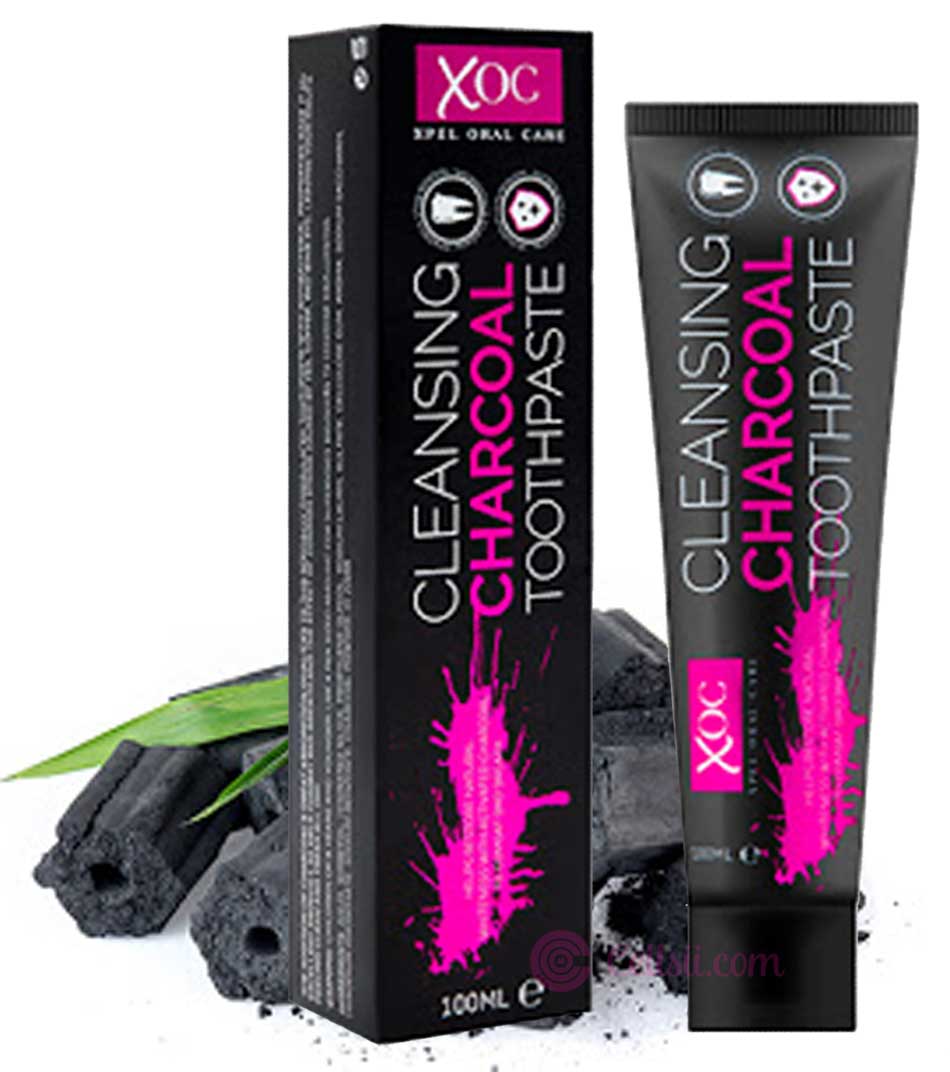 XOC Xpel Charcoal Toothpaste 100ml -Toothpastes