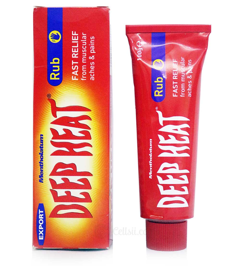 Deep Heat Rub Fast Relief from Muscular Aches & Pains 100g