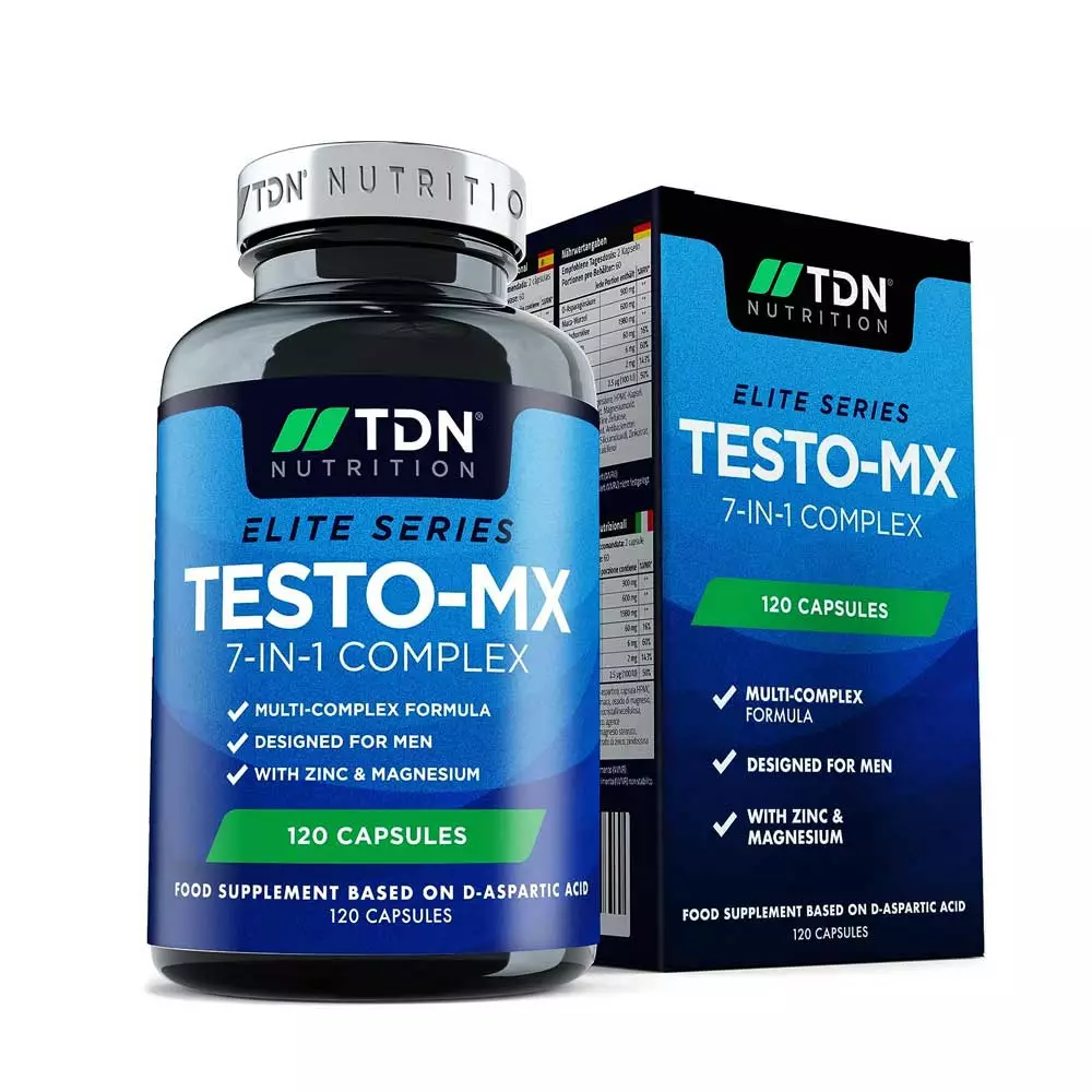 TDN Nutrition Elite Series Testo-MX 7 in 1 Complex 120 Tablets