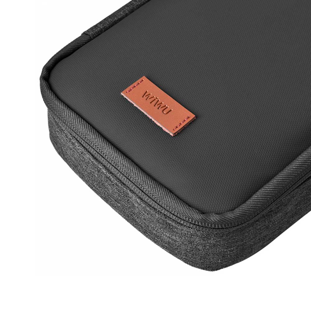 WiWU Minimal Travel Tech Pouch Organizer Bag