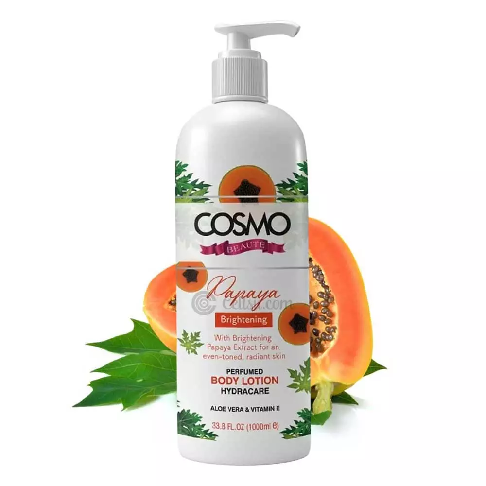 Cosmo Papaya Brightening Perfumed Hydra Care Body Lotion 1000ml
