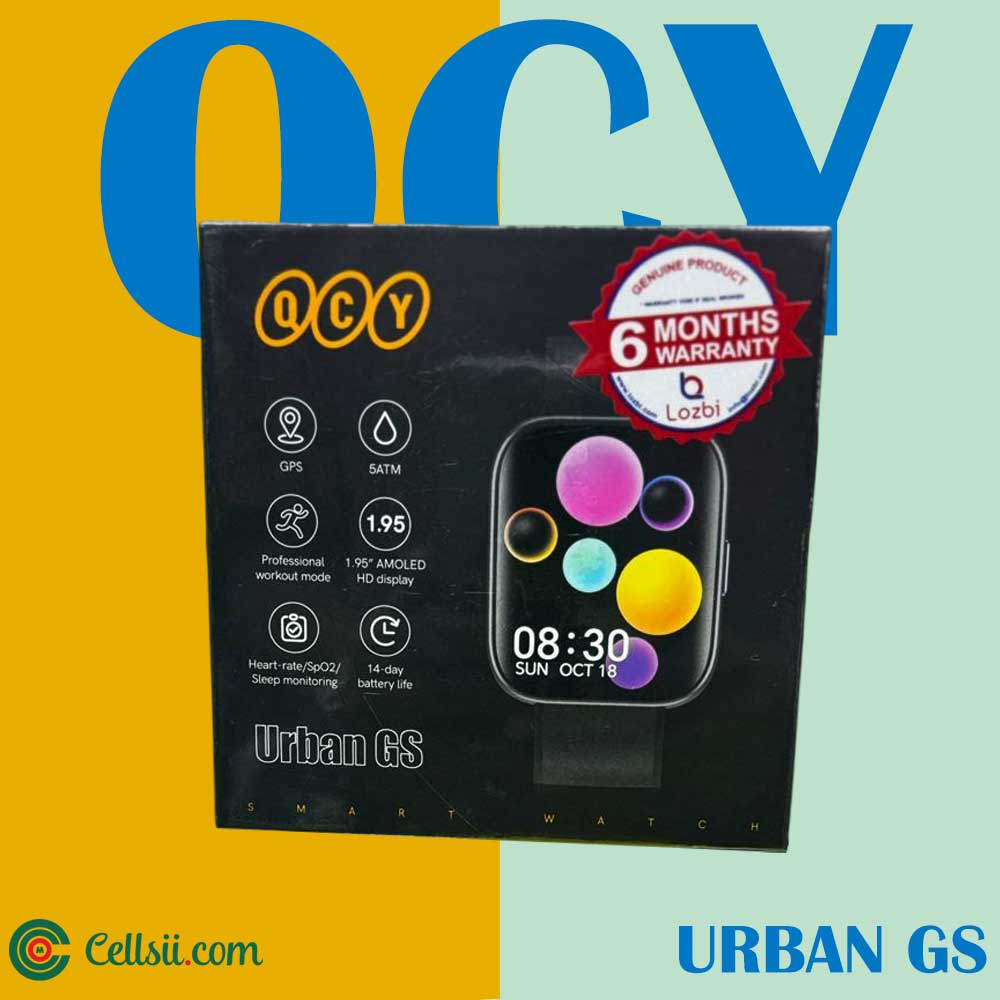 QCY Urban GS AMOLED Display Waterproof Smart Watch