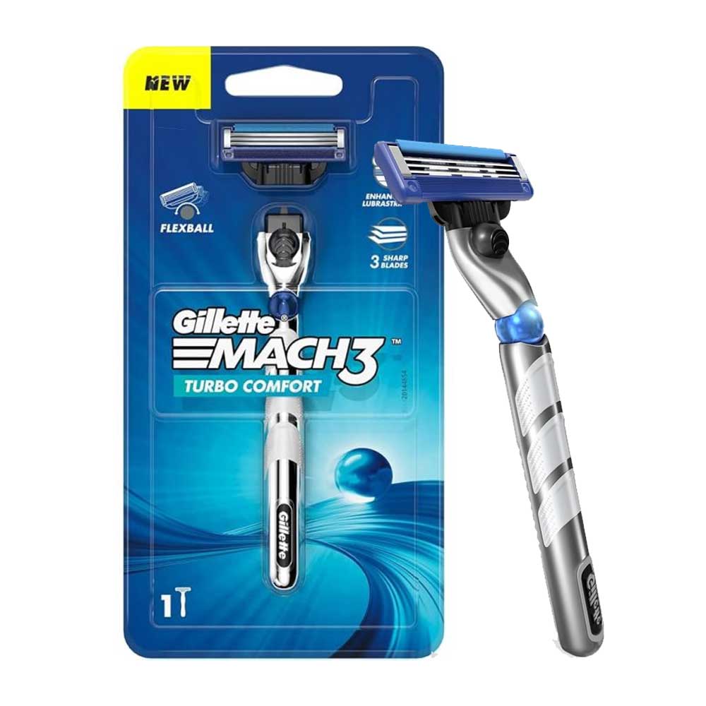 Gillette Mach 3 Turbo Flexball Men’s Razor