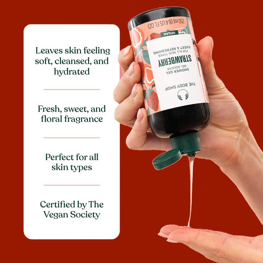 The Body Shop Strawberry Shower Gel 250ml