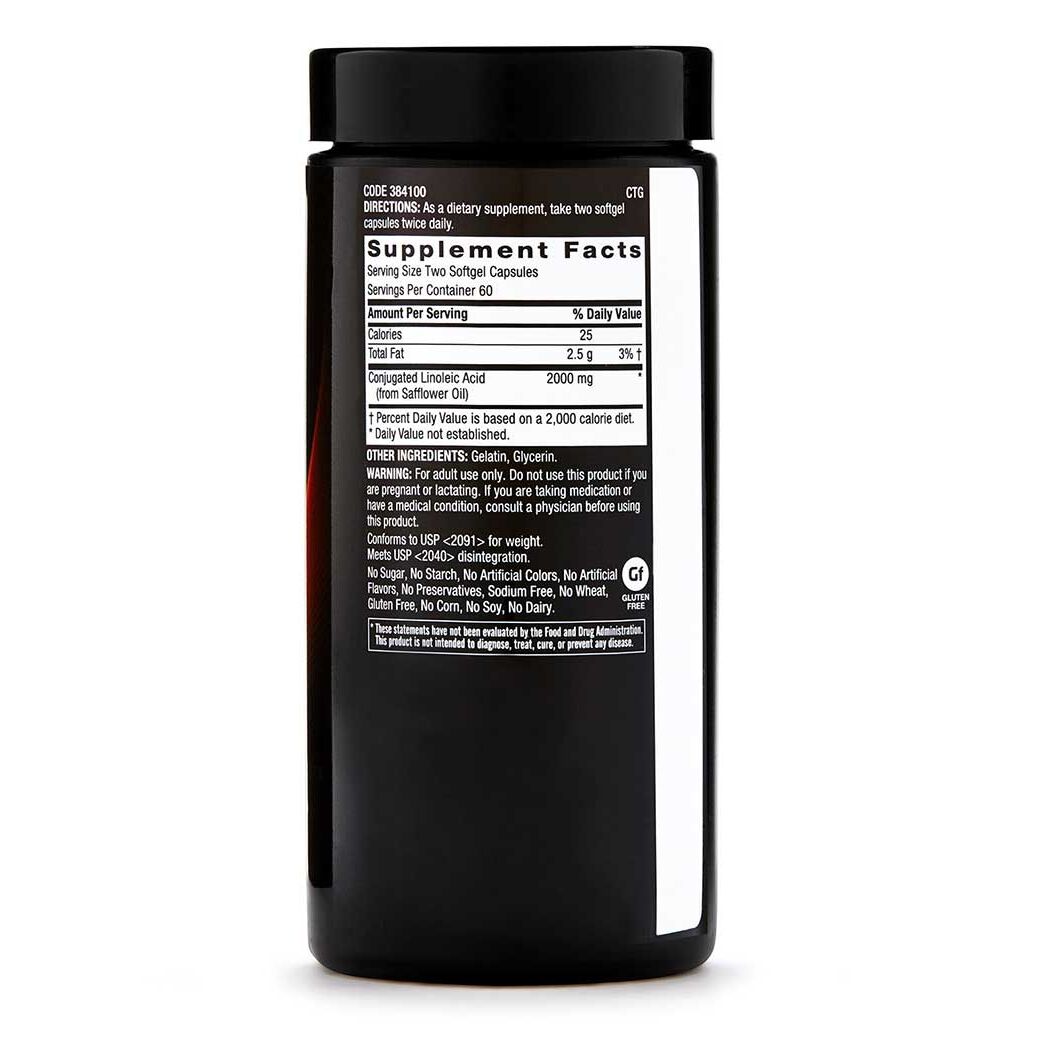 Body Dynamix CLA Conjugated Linoleic Acid 120 Softgels -Protein Supplements