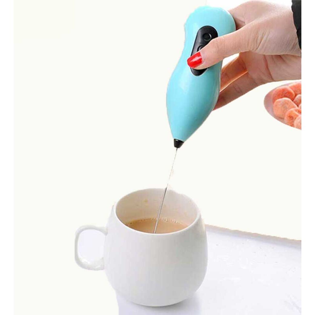 Hand Mixer for Coffee Whisk Cappuccino Latte Milk Shaker - Home Appliances