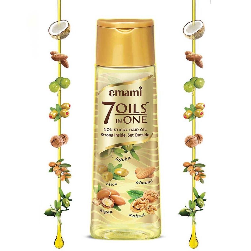 Emami 7 Oils in One Strong Hair Oil 300ml -Hair Oil