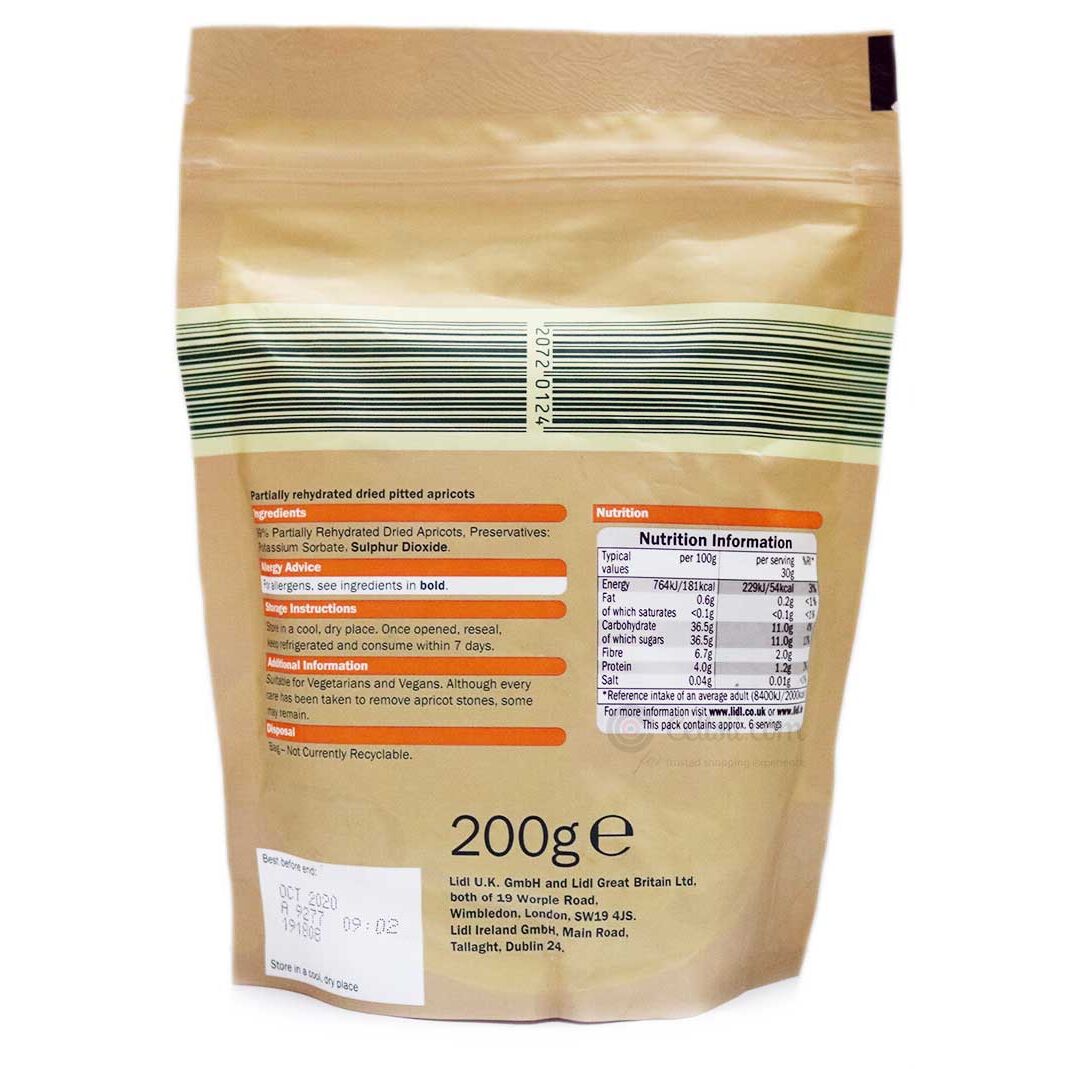 Alesto Soft Apricots 200g - Dry Fruits