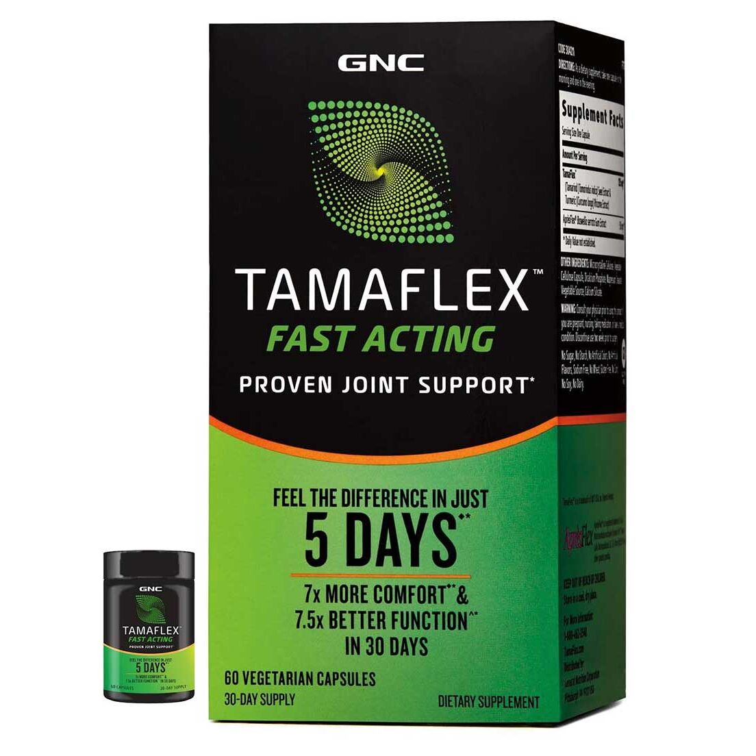 GNC Tamaflex Fast Acting Joint Support 60 Capsules - Vitamins & Dietary ...