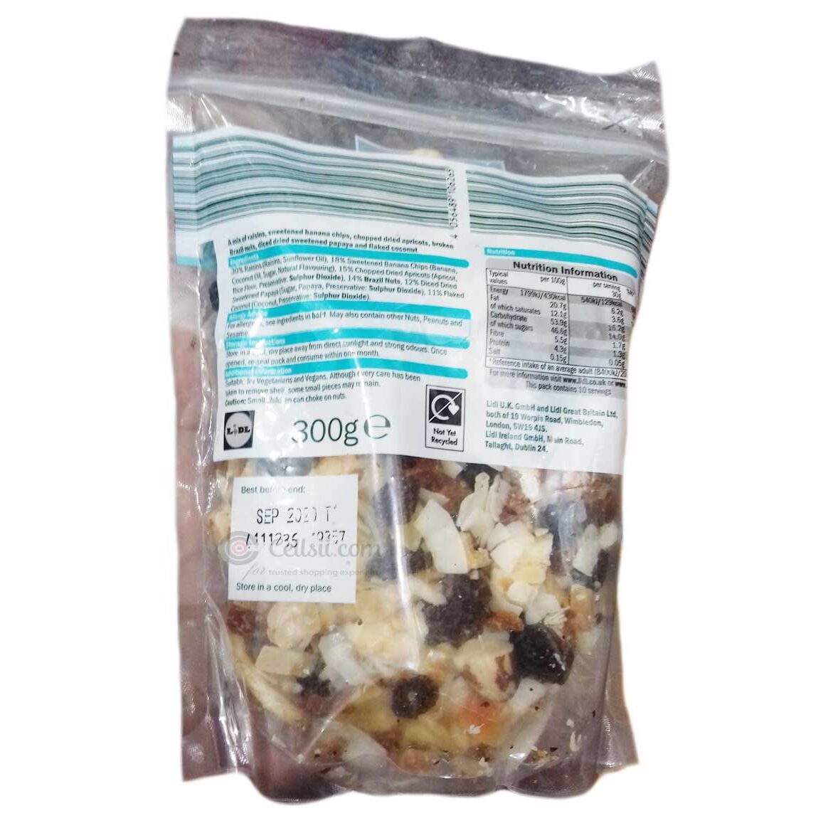 Alesto Tropical Island Mix 300g - Dry Fruits