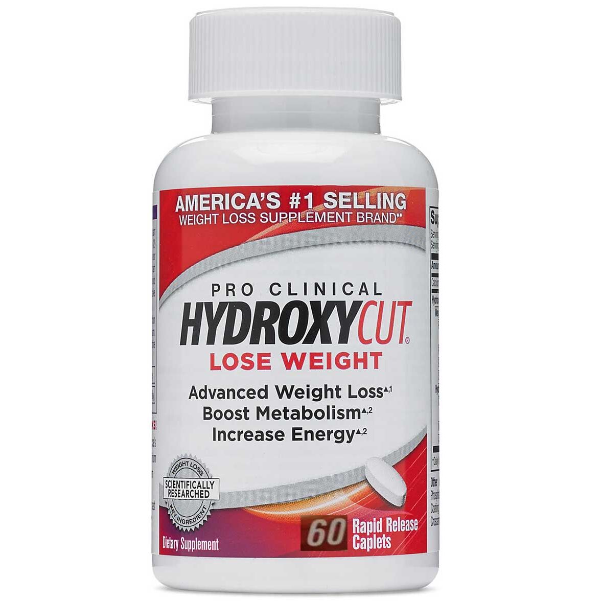 Hydroxycut Pro Clinical Weight Loss 60 Capsules - Weight Management ...