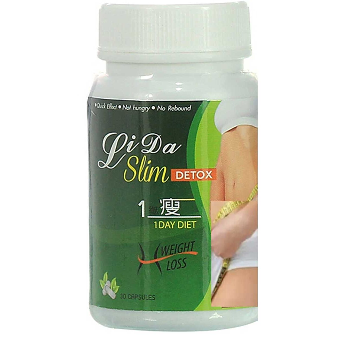 Lida Plus Slimming Herbal Weight Loss Detox Capsules