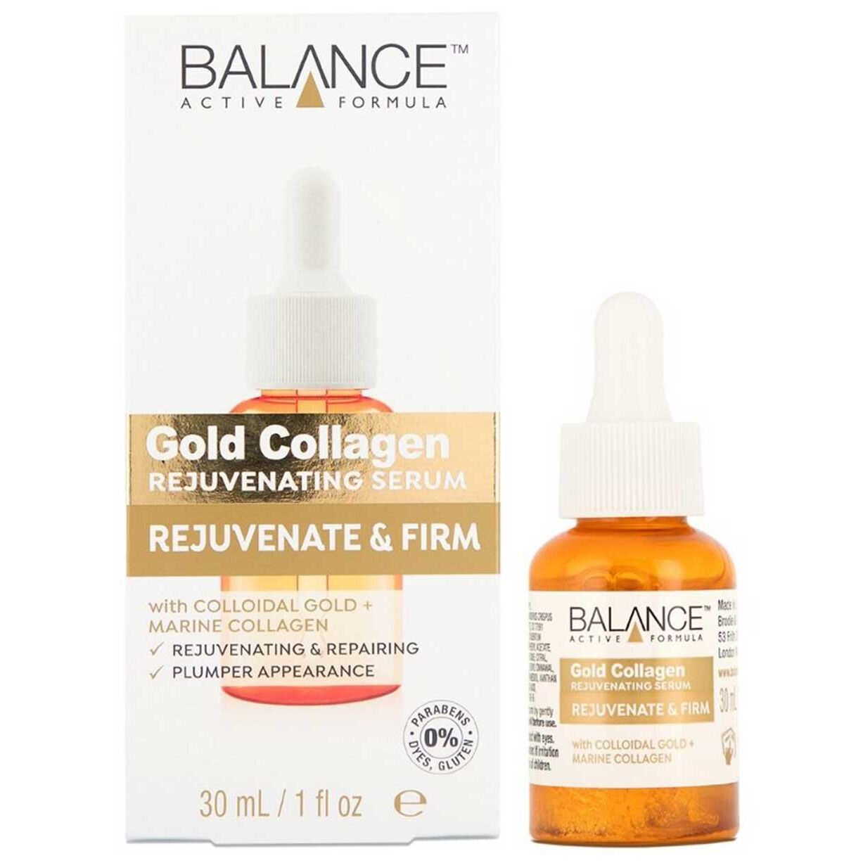 Balance Gold Collagen Rejuvenating Serum 30ml - Serum & Essence