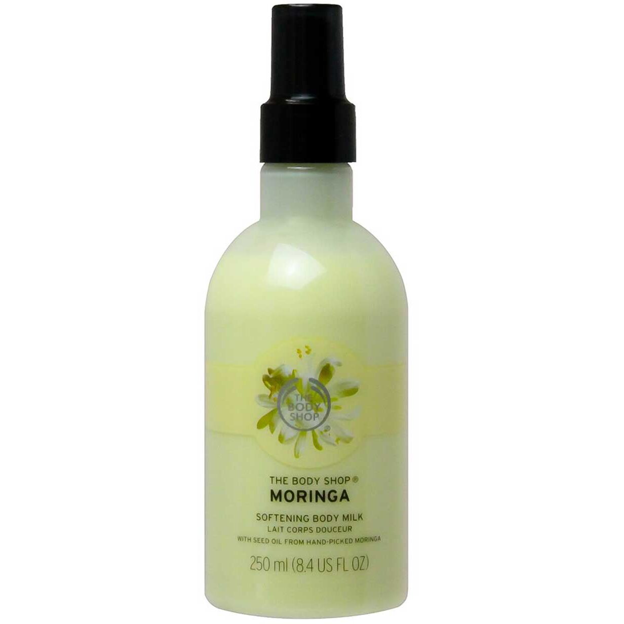 The Body Shop Moringa Softening Body Milk Lotion 250ml - Lotions & Creams