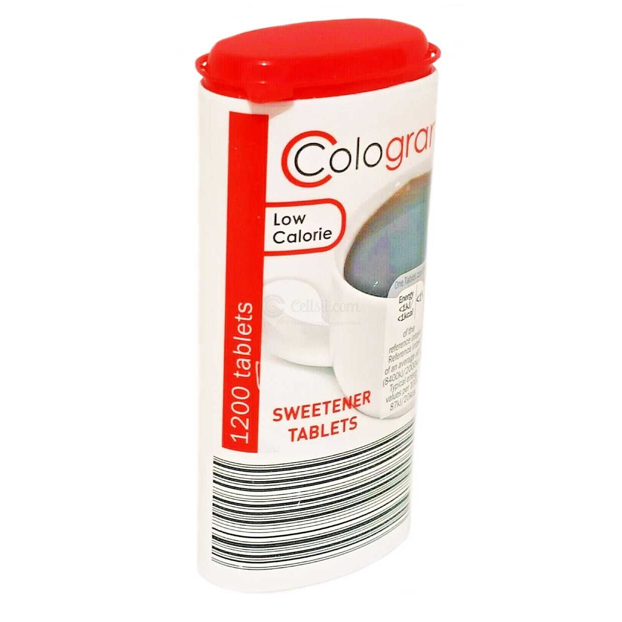 Cologran Low Calorie Sweetener 1200 Tablets -Cooking & Baking Supplies
