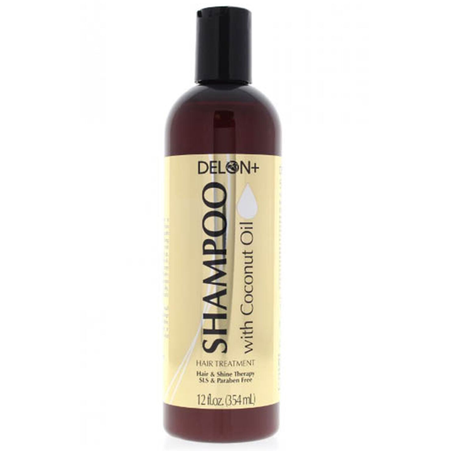 Delon Coconut Oil Shampoo 354ml - Shampoos & Conditioners