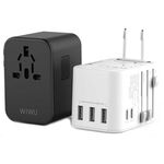 WiWU Universal Plug Adapter Travel Charger - Power Adapters & Strips