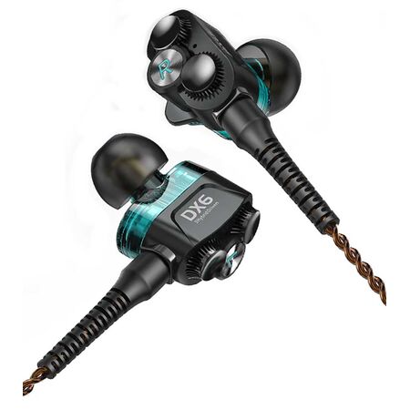 Plextone DX6 Gaming Hybrid Drivers Earphone - Earphones & Headphones