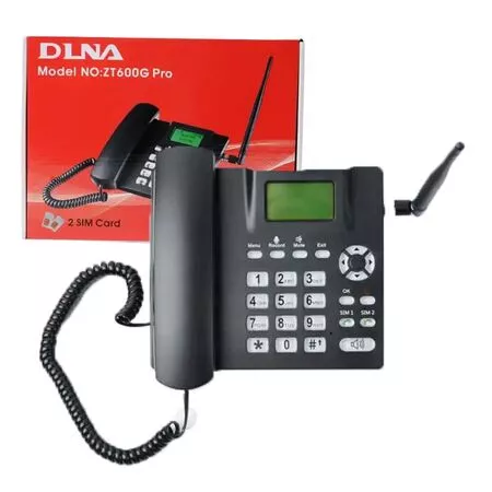 DLNA ZT600G Pro GSM Fixed Wireless Dual Sim Card Land Phone