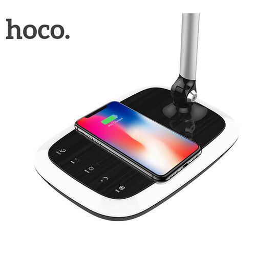 Hoco 5 Levels Adjustable Eye Care Lamp with 5W Qi Wireless Charger ...
