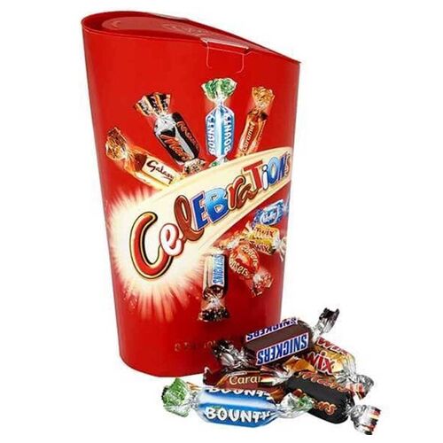 Celebrations Chocolate Candy in Champagne Bottle - Food & Nutrition