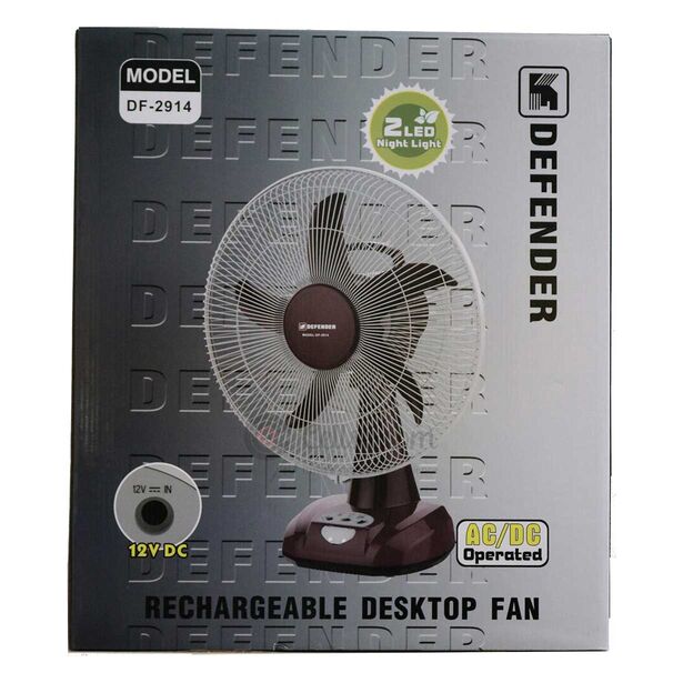 Defender DF-2914 Rechargeable Desktop Fan