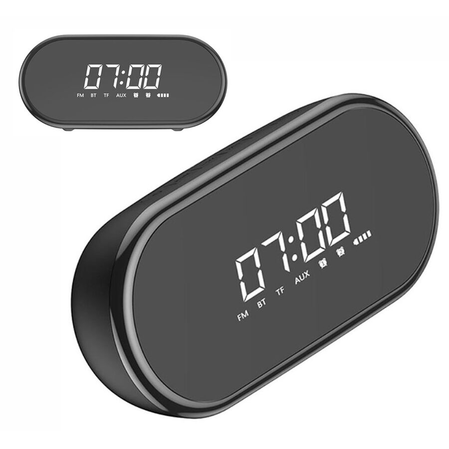 Baseus Encok E09 4 in 1 Wireless Bluetooth Speaker & Mirror Alarm Clock