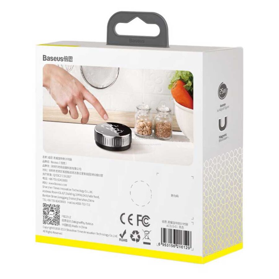 Baseus Heyo Rotation Countdown Timer for Home, Kitchen & Office