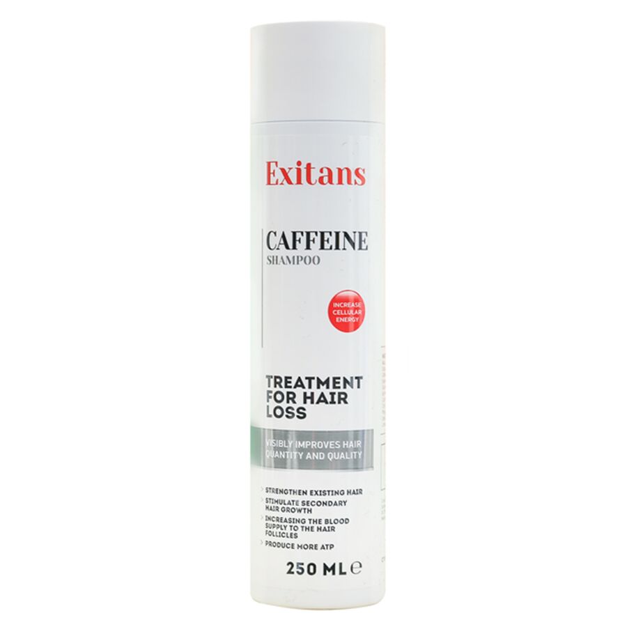 Crevil Exitans Caffeine Shampoo 250ml - Shampoos & Conditioners